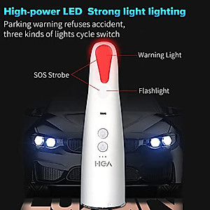 DQR HGV Handheld Mini Car Vacuum Cleaner Absorbing Pressure 150W 15000pa Rechargable in-car HEPA Filtration Car Vacuum (White)