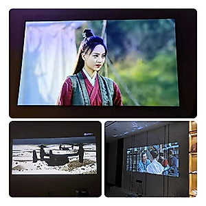 Laser Projector 1600ANSI Lumen Full HD Ultra Short Throw Projection TV with Home Theater Projector