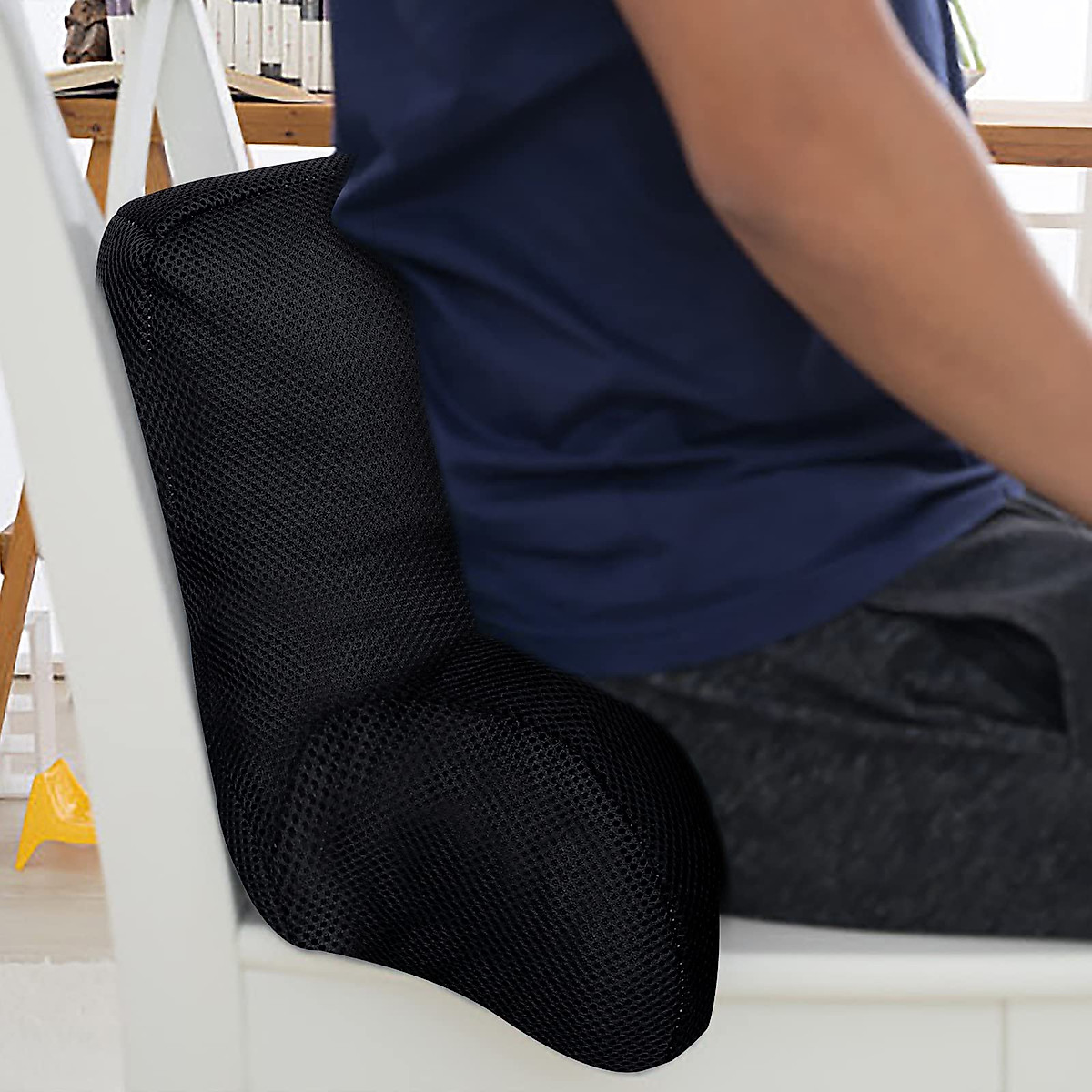 Armchair Back Lumbar Cushion Soft Cozy Plush Comfort Backrest Back Pad Cozy Warm Back Support Reading Pillow Relieves Back Coccyx Pain Relief Comfortable Lumbar Pillows Waist Pillows for Chair Sofa