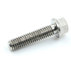 menolana M6x10-65mm Hex Head Flange Screws Flange Head 1.0 Mm Thread Pitch - M6 x 25