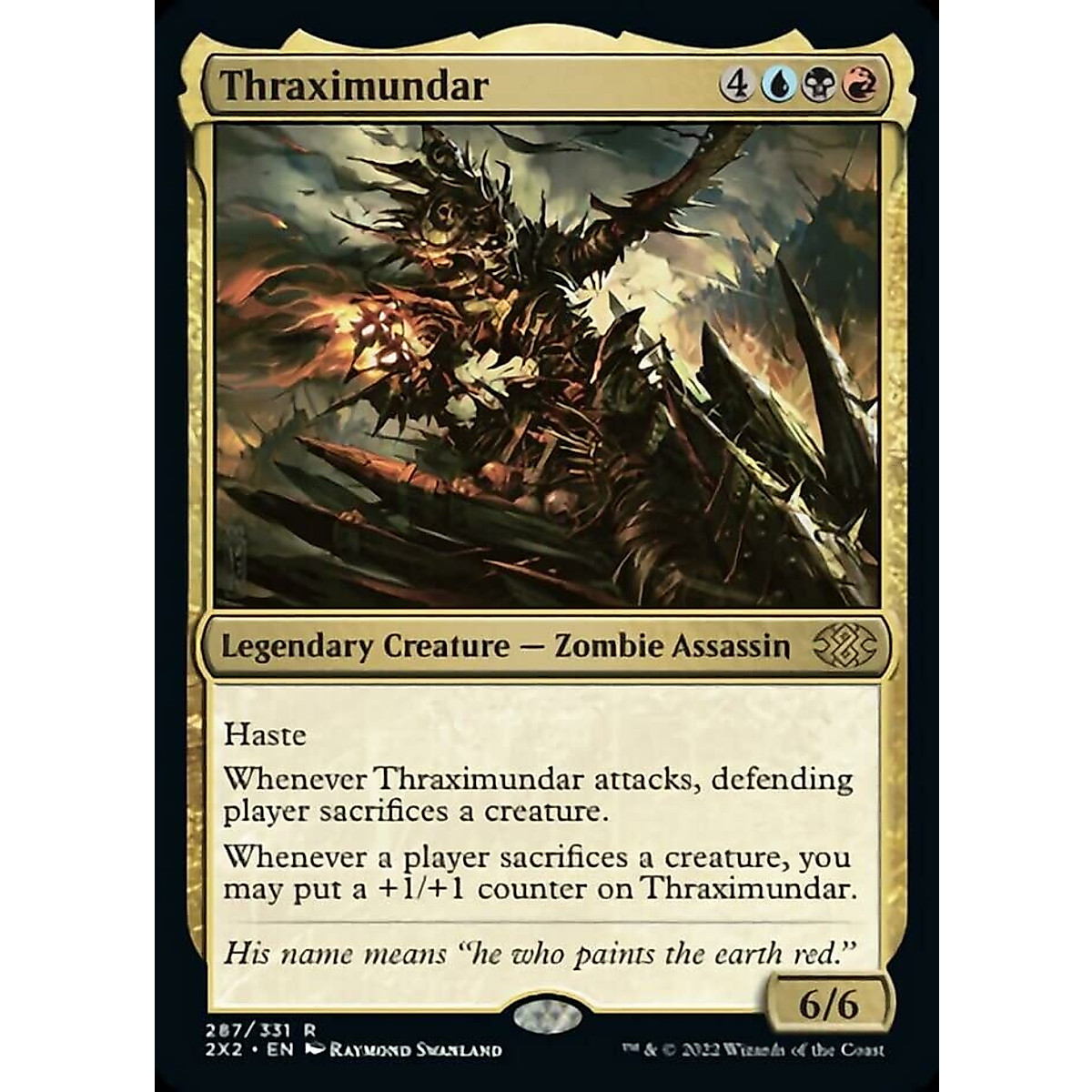 Magic: the Gathering - Thraximundar (287) - Double Masters 2022