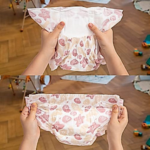 Capable Newborn Diapers Size 1, 120 Count, Triple Leak-Proof Baby Diapers, Hypoallergenic Disposable Diapers with Wetness Indicator, Extra-Absorbent, Light and Snug