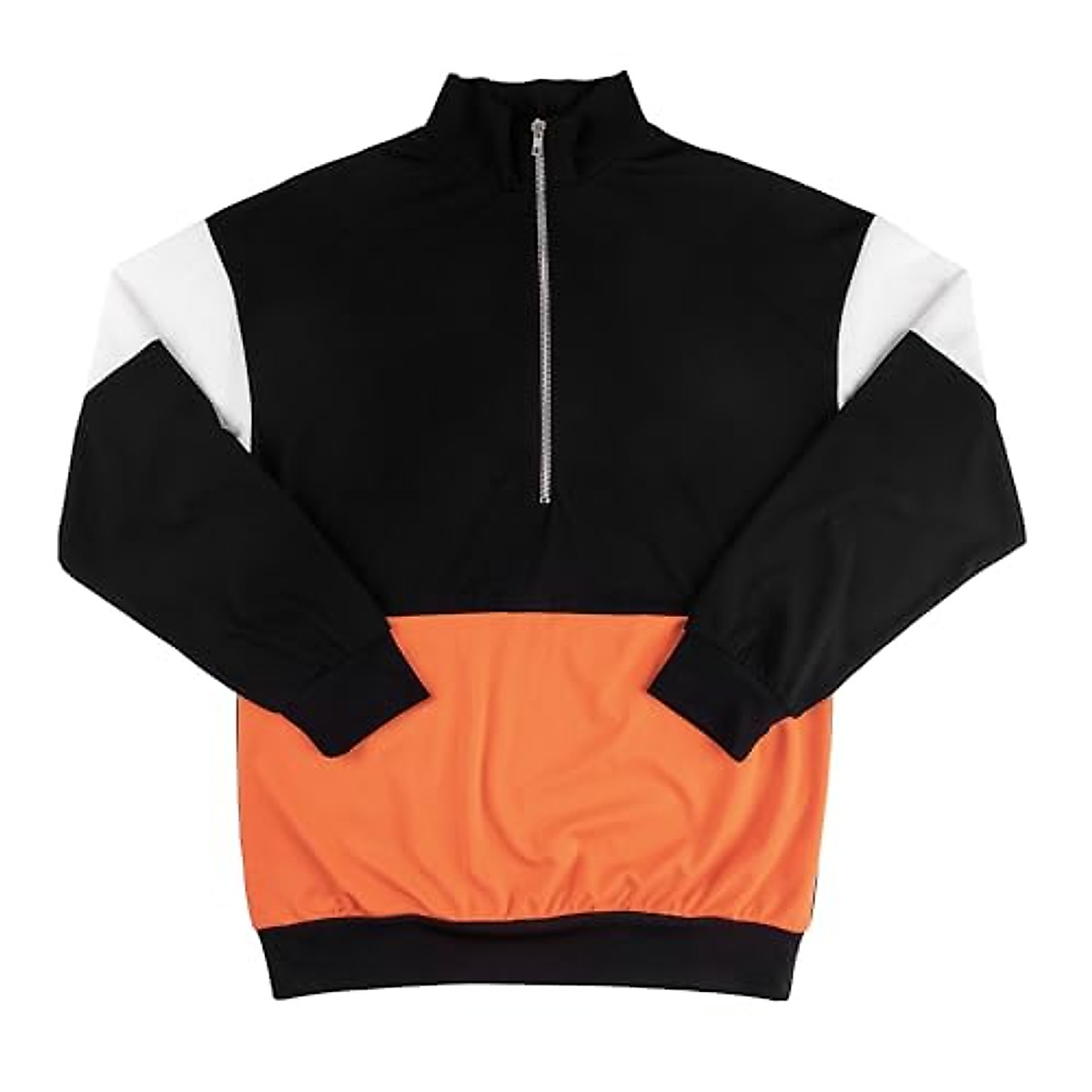 EOSIEDUR Women's Two Piece Outfits Zip Top Jacket and Elastic Waistband Pant Women Sweatsuit Tracksuit Sets, Black M