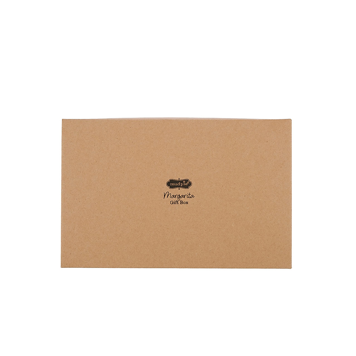 Mud Pie Margarita Gift Box | Includes 2 Margarita Glasses and Lime and Salt Rimmer