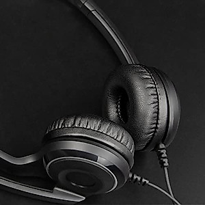 SOULWIT 50mm Ear Pads Cushions Replacement for Sennheiser PX80/PX100/PX100II/PX200, PC30/PC36/PC130/PC131/PC140/PC145, PMX100/PMX200, PXC150/PXC250/PXC300, SC30/SC60/SC75/SC230/SC260/SC630/SC660/SC665