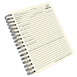 Write it Down Journals Unlimited Happy Camper Journal, Brown (43493-32134)