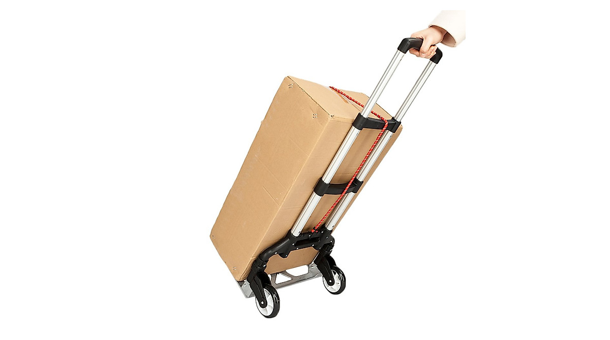 FCH Folding Hand Truck - Portable & Durable 165lbs Cart