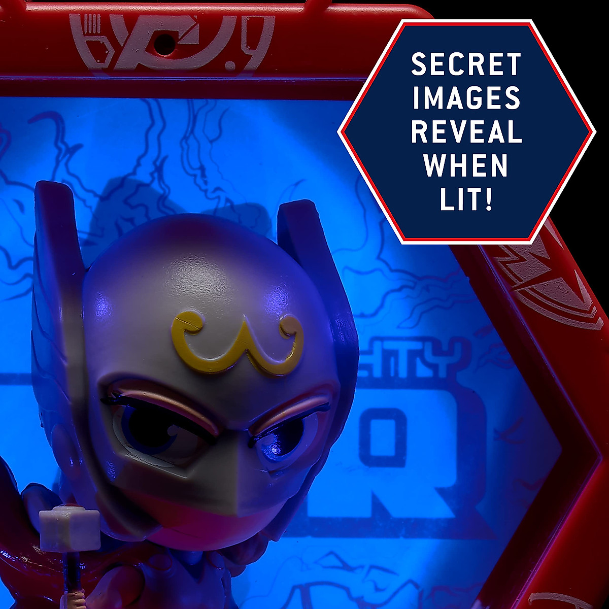 WOW! STUFF PODS Marvel Avengers Collection - The Mighty Thor | Superhero Toys Light-Up Bobble-Head Figure | Official Marvel Collectable Toys & Gifts | Number 211 in Series, Multicolor, 4 inches