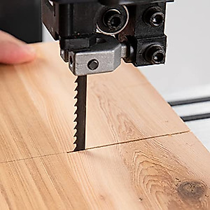 POWERTEC 59-1/2 Inch x 1/8 Inch x 14 TPI Bandsaw Blades for Woodworking, Band Saw Blades for Sears Craftsman, B&D, Ryobi, Delta and Skil 9" Band Saw, 1PK (13100)