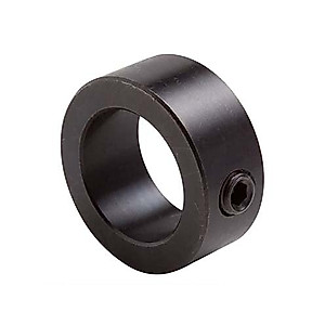 Climax Metal Products GSC-075-B - Set Screw Collar GSC-Series - GSC Series, One Piece - Solid, Steel - ASTM A108, Plain.7500 in ID, 1.2500 in OD.5625 in Wide, Pack of 15