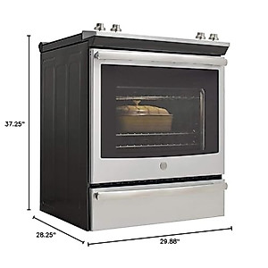 GE® 30" Slide-In Electric Convection Range with No Preheat Air Fry
