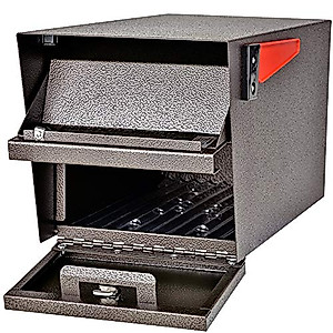 Mail Boss 7508 Curbside Mail Manager Security, Bronze Locking Mailbox