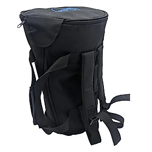 The Gawharet El Fan 18.5" Darbuka Doumbek Drum Sombaty Size With Real Blue Mother of Pearl (Sea Star)