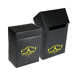 Card Deck Boxes Set of 5 + 500 Sleeves + Packaging Designed for Storage (Black, White, Blue, Green, Red) for Magic The Gathering (MTG) Pokemon yugioh - May be Suitable for Other Trading Card Games