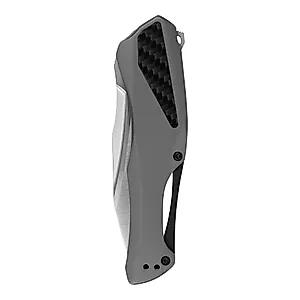 Kershaw Collateral Spear Point Pocket Knife, 3.4-in. Blade, SpeedSafe Assisted Opening, Frame Lock (5500)