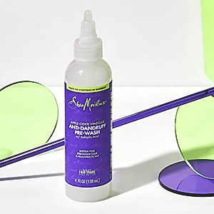 SheaMoisture Hair Care System Anti-Dandruff Pre-Wash For Stronger Hair & Healthier Scalp Formulated With Apple Cider Vinegar Fair Trade Shea Butter For Soft, Smooth Hair 4oz