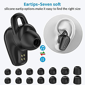 eppfun Hybrid Active Noise Cancelling Wireless Earbuds, Qualcomm AptX-Adaptive HiFi Earbuds, Bluetooth 5.2 in-Ear Detection Headphones, 6-Mic Headset, 32H Playtime, Game Mode Low Latency Earphones