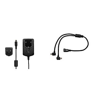 Garmin 010-11873-00 AC Adapter Cable (Alpha and Tt10) & USB Split Adapter Cable