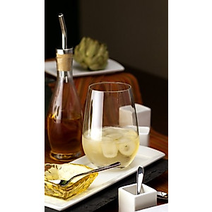 Schott Zwiesel Tritan Crystal Glass Forte Collection Universal/Cocktail Tumbler, Stemless Wine Glass, 19.1-Ounce, Set of 6