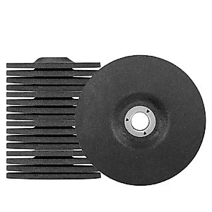 SI FANG 3inch Grinding Wheel, Depressed Center Aggressive Grinding Rust Removal for Metal, Abrasive Wheels Discs for 3/8in Arbor Mini Angle Grinder Cordless Die Grinder, Durable & Sharp (10 Pack)
