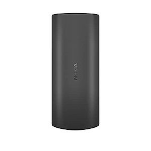 Nokia 105 4G Dual-SIM 128MB ROM + 48MB RAM (GSM Only | No CDMA) Factory Unlocked Android 4G/LTE Smartphone (Black) - International Version