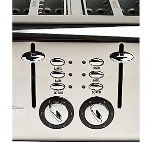 Haden 75011 COTSWOLD 4-Slice, Wide Slot Retro Toaster with Browning Control, Cancel, and Defrost Settings (Putty)
