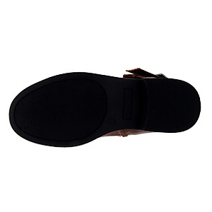 NAUTICA Girls Riding Boots for Little Equestrian - Stylish Knee High Fashion Boots for Toddler and Big Kids - Brown Horseback Adventure in Every Step -Everes-Cognac-2