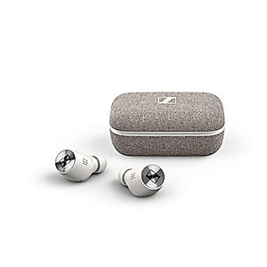 SENNHEISER Momentum True Wireless 2 - Bluetooth Earbuds with Active Noise Cancellation, Smart Pause, Customizable Touch Control and 28-Hour Battery Life - White (M3IETW2 White)