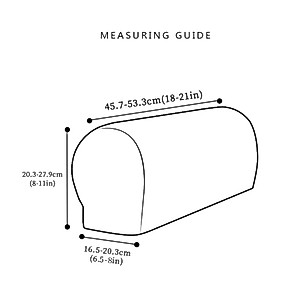 1 Pair Sofa Arm Cover, PU Leather Stretch Armrest Cover Anti-Slip Furniture Protector Slipcovers for Armchairs Sofa Couches Recliner-Taupe