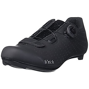 Fizik mens Tempo Overcurve Cycling Shoe, Black/Black, 7.5 US