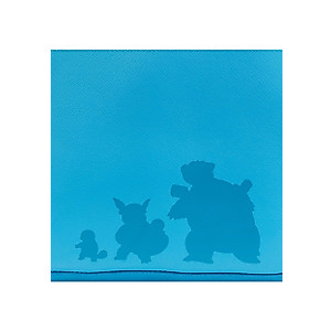 Loungefly Pokemon Squirtle Evolution Triple Pocket Backpack