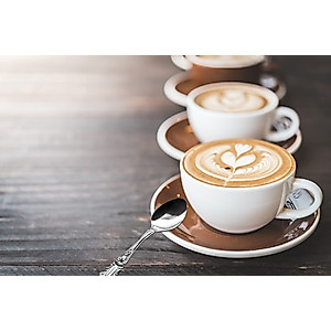 DecorRack 12 pieces Teapoons, Food Grade Stainless Steel Teaspoons, 5.5 inches, Flatware for Home, Restaurant, Dishwasher Safe. (12 Pack)