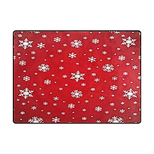 ALAZA Island in The Ocean and Palm Tree Starfish Painted on The Sand Area Rug Rugs Mat for Living Room Bedroom (Multi 10, 7'x5')