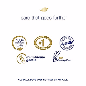 Dove Mixed Body Wash Pack with Natural Nourishers for Instantly Soft Skin and Lasting Nourishment Cleanser That Effectively Washes Away Bacteria While Nourishing Your Skin 4 Count