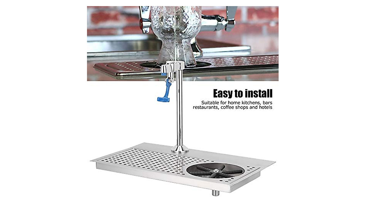 Commercial Stainless Steel Glass Rinser for Bars & Restaurants