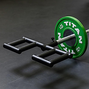 Titan Fitness Viking Press Landmine Attachment, 50mm Neutral Fat Grip Handle, Fits 2" Olympic Barbell, Home Gym Equipment for Shoulder Press, Row, Squat, Deadlift & More