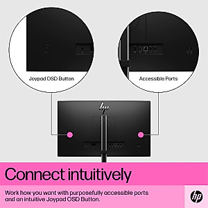 HP Smart Buy E24T G5 Touch FHD Monitor, Black