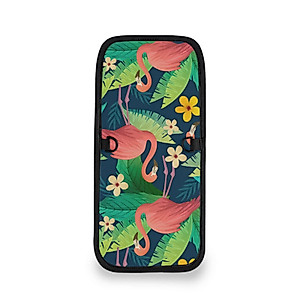 Colorful Flamingo Birds Pattern Cellphone Purse Ccrossbody, Crossbody Phone Purse for Women, Cute Small Phone Bag Shoulder Wallet Purse with Card Slots,6 x 7.5 inch