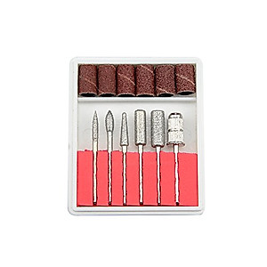 LILYS PET 20,000 RPM Light Type Professional Electric Nail Art Salon Drill Glazing Fast Machine,Electric Nail Art File Drill with 1 Pack of Sanding Bands (Pink)