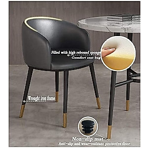 Office Reception Room Club Table, Round Negotiation Reception Tables and Chairs Combination Business Conference Room Coffee Table, Space-Saving, Suitable for Lounge (Color : Khaki)