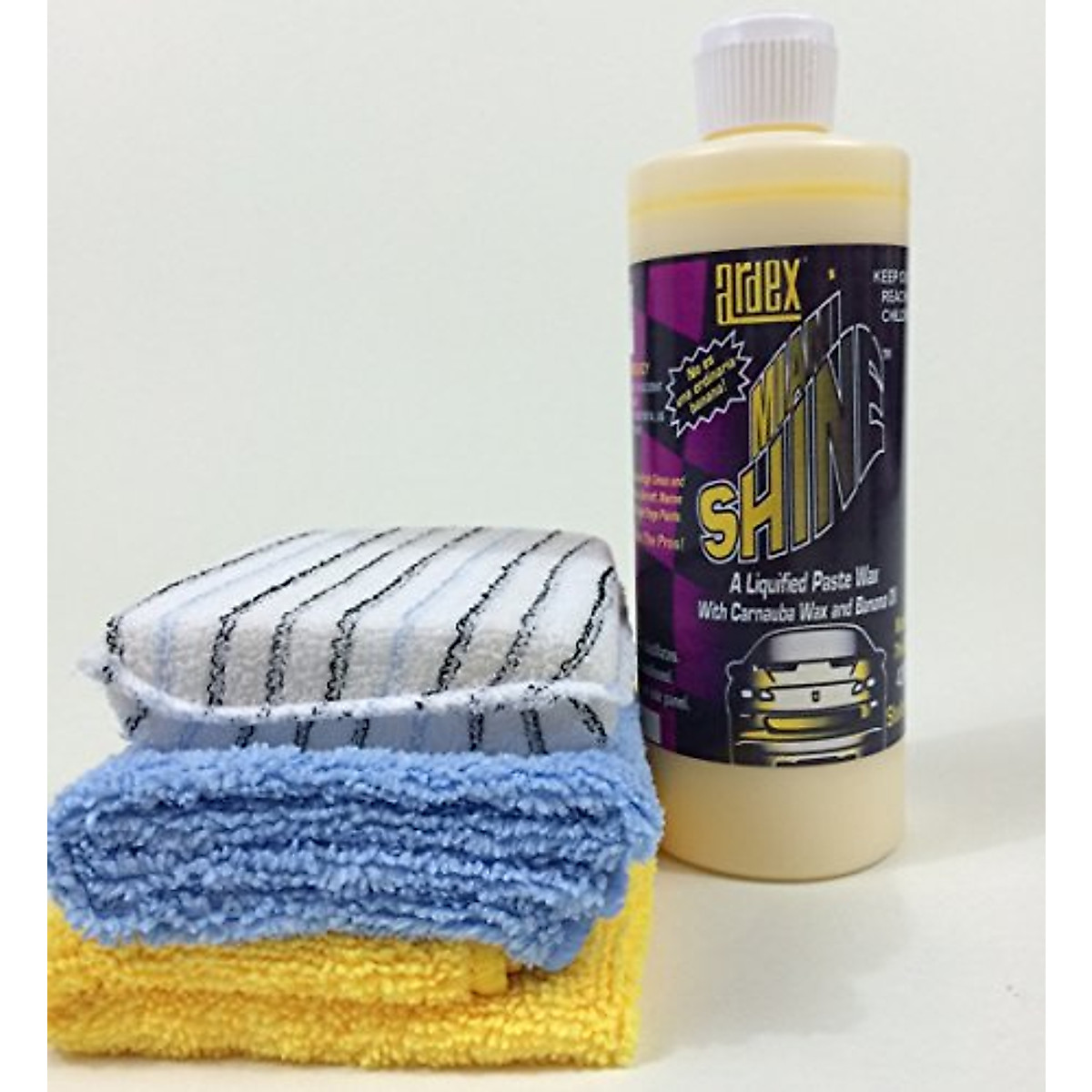 Ardex Miami Shine Car, Truck, RV, Aircraft Wax with Carnauba & Protective Polymers – Easy Hand Application