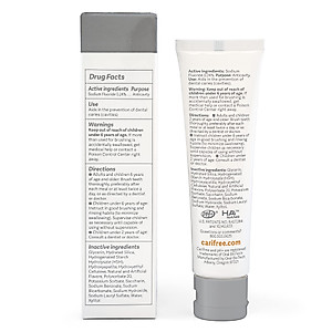 CariFree Gel 1100 (Mint, Citrus, Grape, 2.4 Ounce (Variety Pack of 3)) Anti-Cavity Fluoride Toothpaste, Cavity Prevention, Freshens Breath and Moistens Mouth, Dentist Recommended for Oral Care