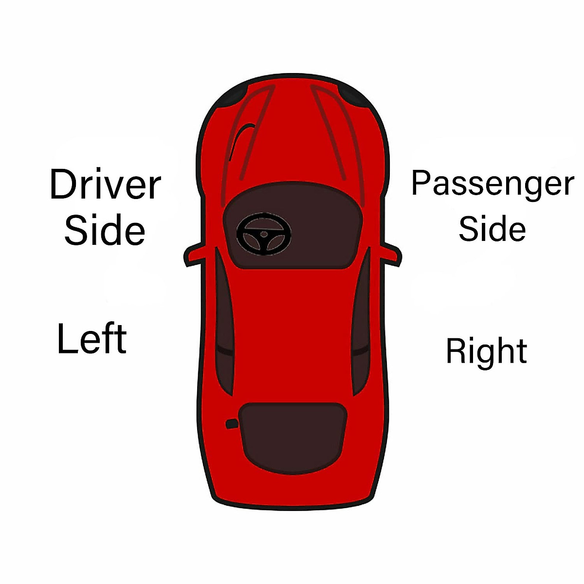 JZSUPER Lower Towing Side Mirror Glass fit for 1994-2009 Dodge Ram 1500 2500 3500 4000 4500 5500 700 Van Pickup Truck, Passenger Right Side RH Replacement Rearview Flat Glass, Including Adhesive