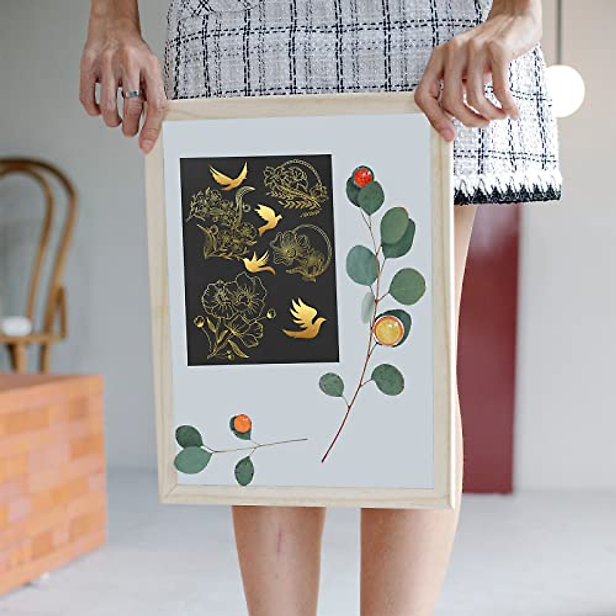 25 Pack Magnetic Sheets 5”x7”Single Sided Black 30mil Magnetic Sign Cut Customize Flexible Cut Magnet Paper Sheets Cut Making Die Storage Metal Dies Magnet Sheets for Crafts Signs Photos