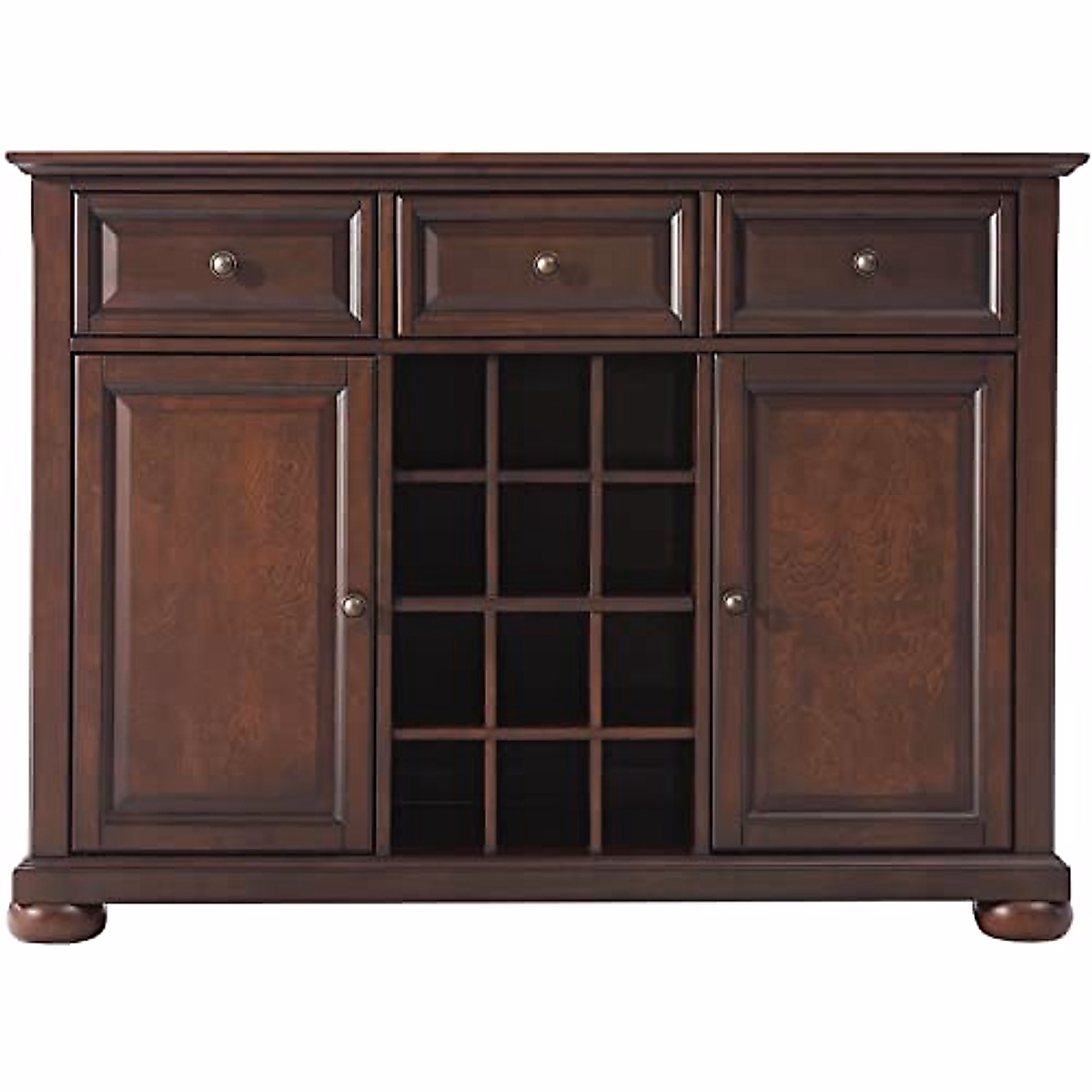 Crosley Furniture Alexandria Wine Buffet/Sideboard - Vintage Mahogany