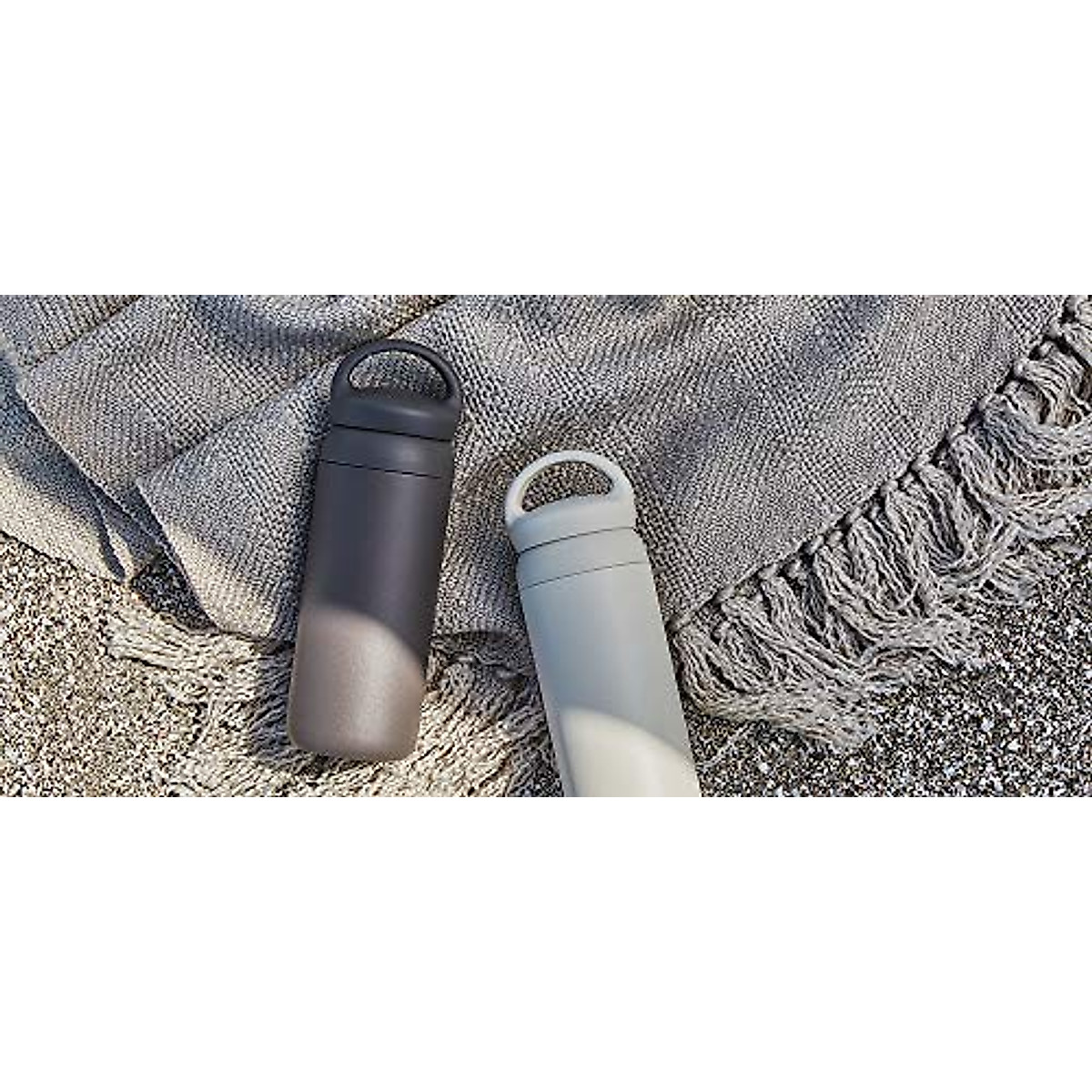 Kinto 21091 Day Off Stainless Steel Tumbler, 16.9 fl oz (500 ml), White