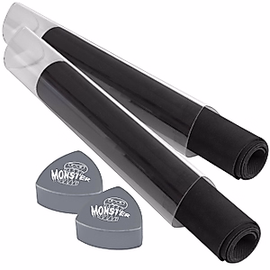 Monster TCG Gaming Prism Playmat Tube(Silver) 2Pk-Won't Roll Off Surfaces-Easy in and Out Design-Store Your Card & RPG Playmats Better - For Pokemon Yugioh MTG Magic the Gathering DND Dungeons Dragons