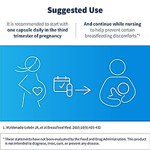 Klaire Labs Target B2 Breastfeeding Probiotic - Support Nursing & Infant Immune Health with Lactobacillus Fermentum - Support Baby Immune Health Through Nursing - Shelf-Stable for Women (90 Capsules)