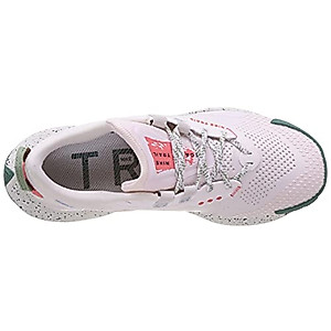 Nike Women's Race Running Shoe, Lt Soft Pink Aluminum Magic Ember Bicoastal Oil Green Phantom, 8.5