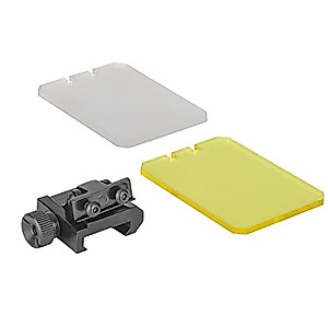 ATAIRSOFT Airsoft Dot Sight Reflex Scope Square Shape Screen Protector 20mm QD Mount BK